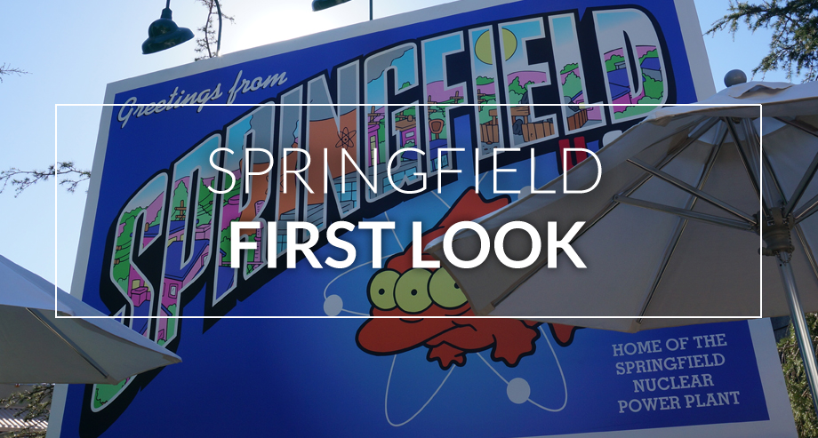 Springfield Universal Studios Hollywood