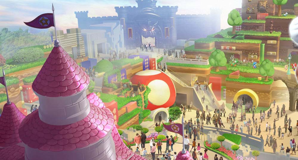 First Concept Art Released for Super Nintendo World at Universal ...