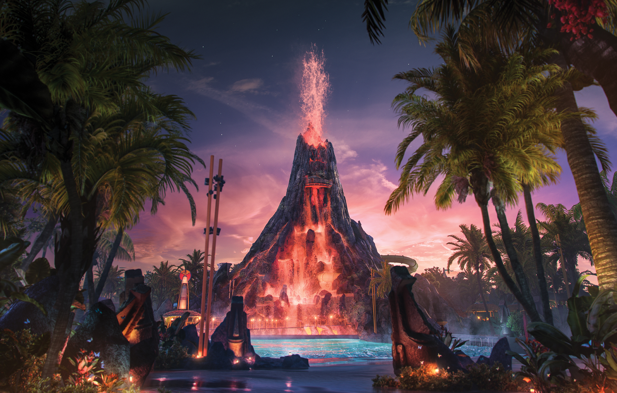 Universal Orlando has revealed backstory for Volcano Bay water park ...