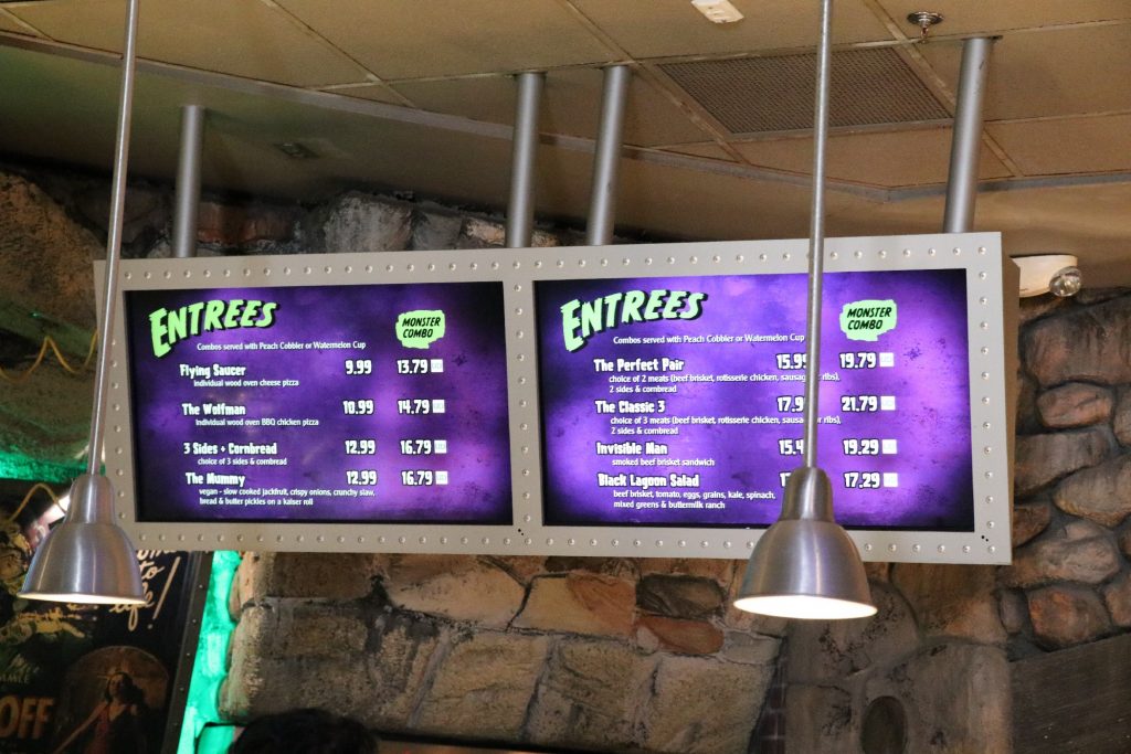 Universal Monsters Cafe at Universal Studios Florida gets updated menu ...