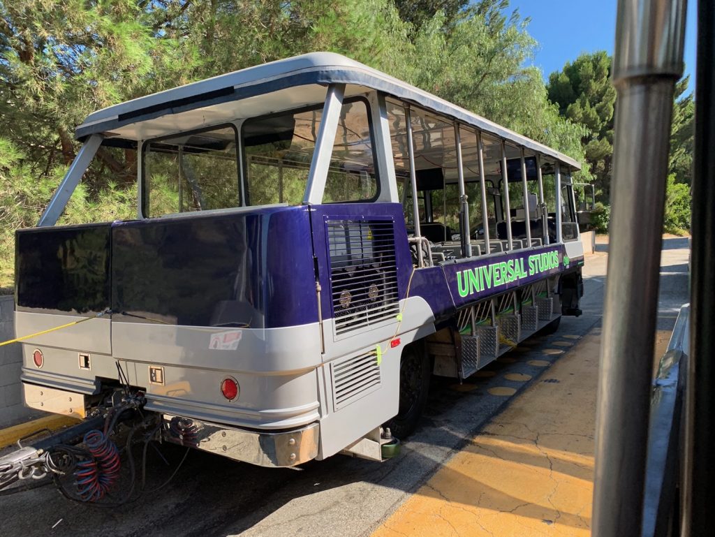 Universal Studios Hollywood testing new electric tram for Studio Tour ...