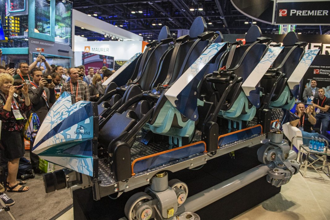 SeaWorld Orlando Unveils Ride Car for Ice Breaker at 2019 IAAPA ...