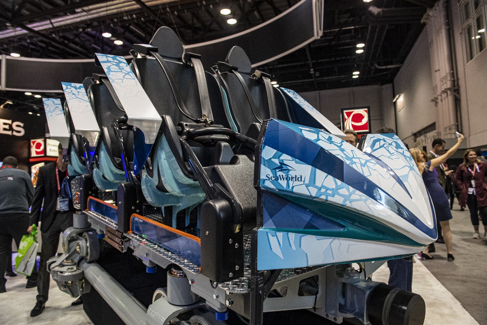 SeaWorld Orlando Unveils Ride Car for Ice Breaker at 2019 IAAPA ...