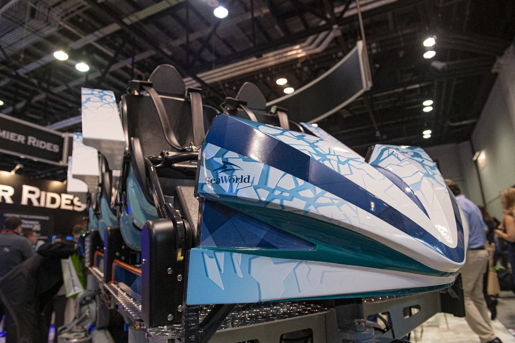 SeaWorld Orlando Unveils Ride Car for Ice Breaker at 2019 IAAPA ...