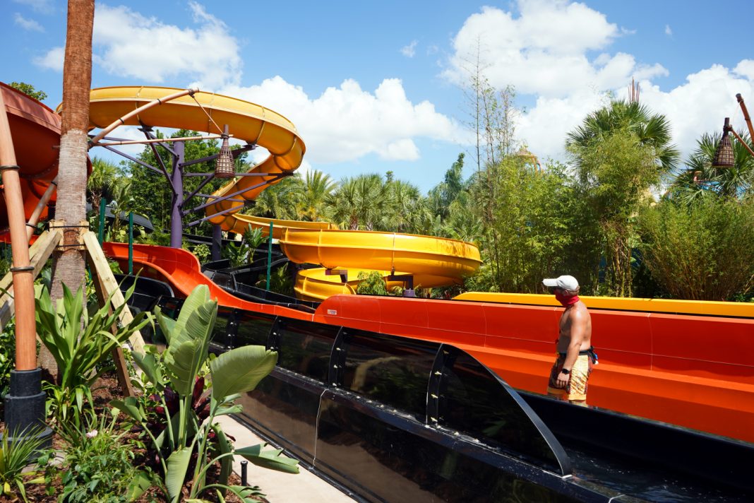 Punga Racers reopens at Volcano Bay as body slide after lengthy ...
