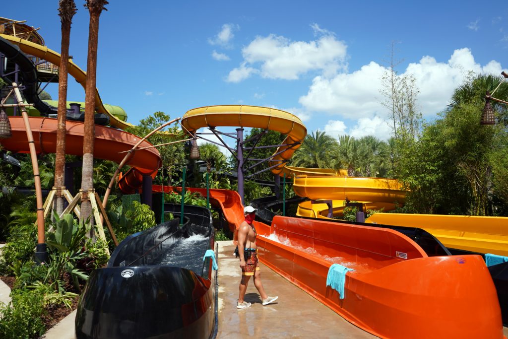 Punga Racers reopens at Volcano Bay as body slide after lengthy ...