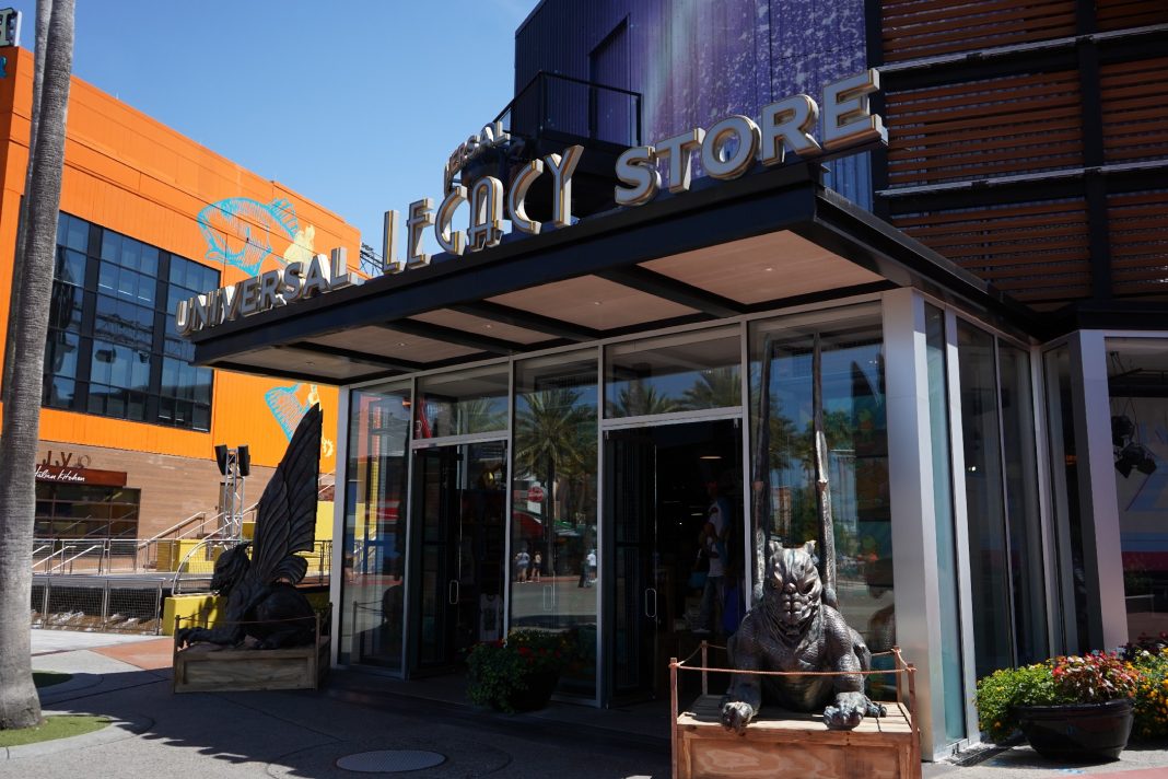 Old Universal Studios Store becomes Universal Legacy Store at CityWalk ...