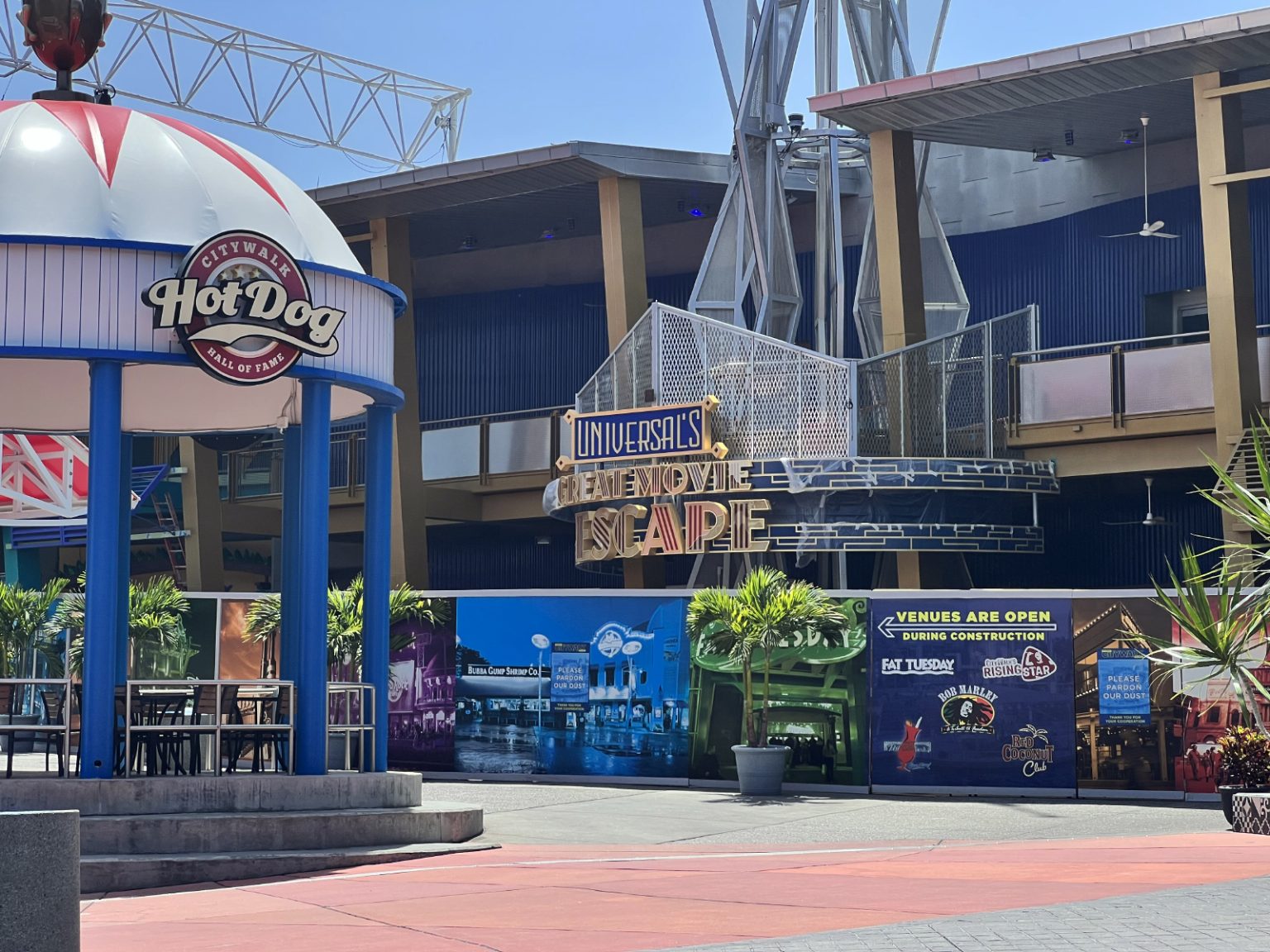 Universal’s Great Movie Escape signage installed at CityWalk Orlando ...