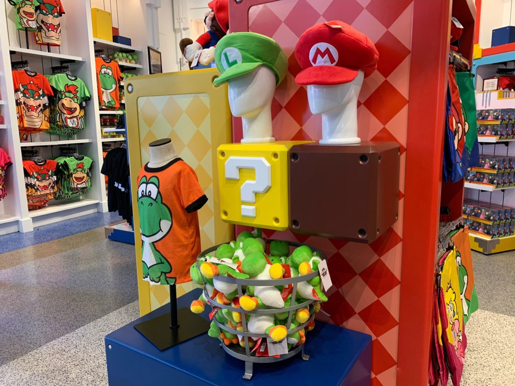 Universal Studio Store adds Super Nintendo World section; featuring ...