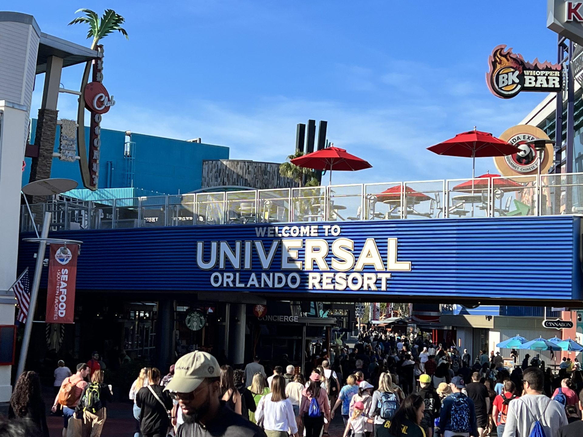 New “Welcome to Universal Orlando” signage installed at CityWalk ...