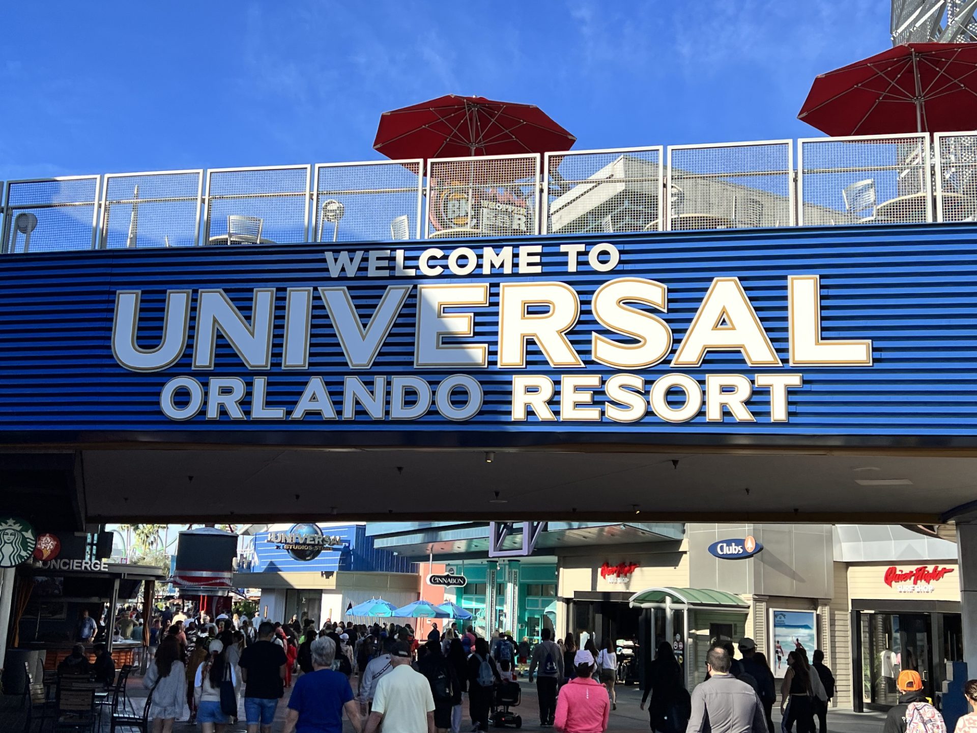 New “Welcome to Universal Orlando” signage installed at CityWalk ...