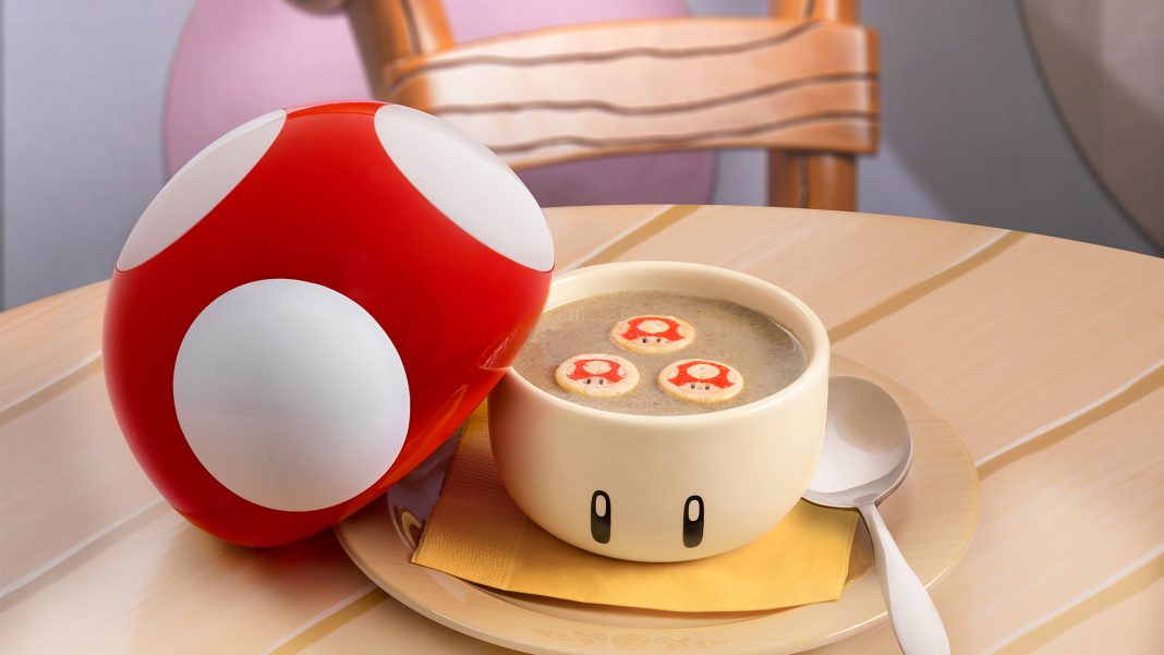 A Closer Look at the Toadstool Cafe menu at Super Nintendo World in ...