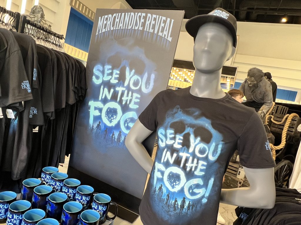 “See You in the Fog” Halloween Horror Nights 32 merchandise arrives at ...