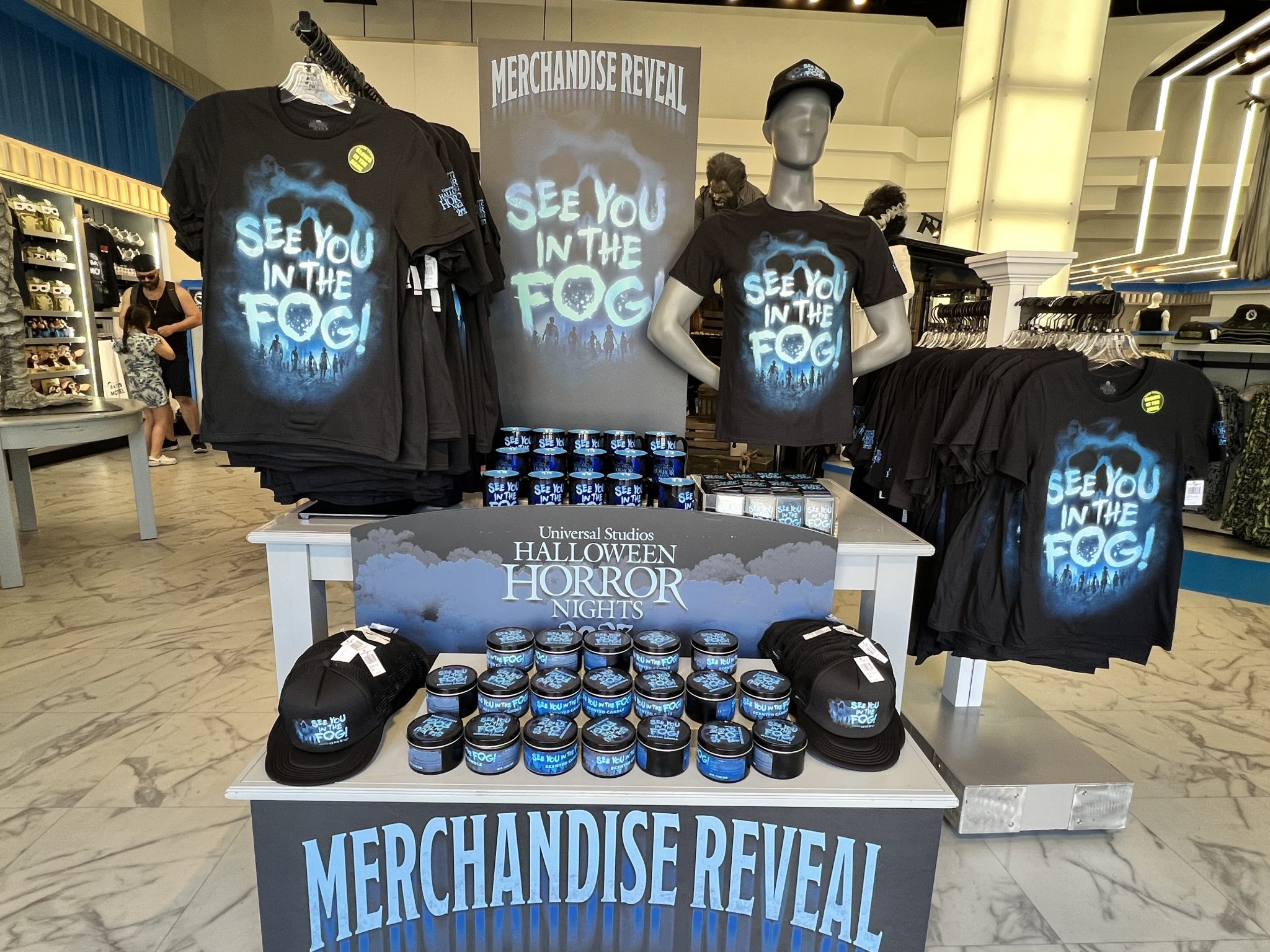 “See You in the Fog” Halloween Horror Nights 32 merchandise arrives at ...