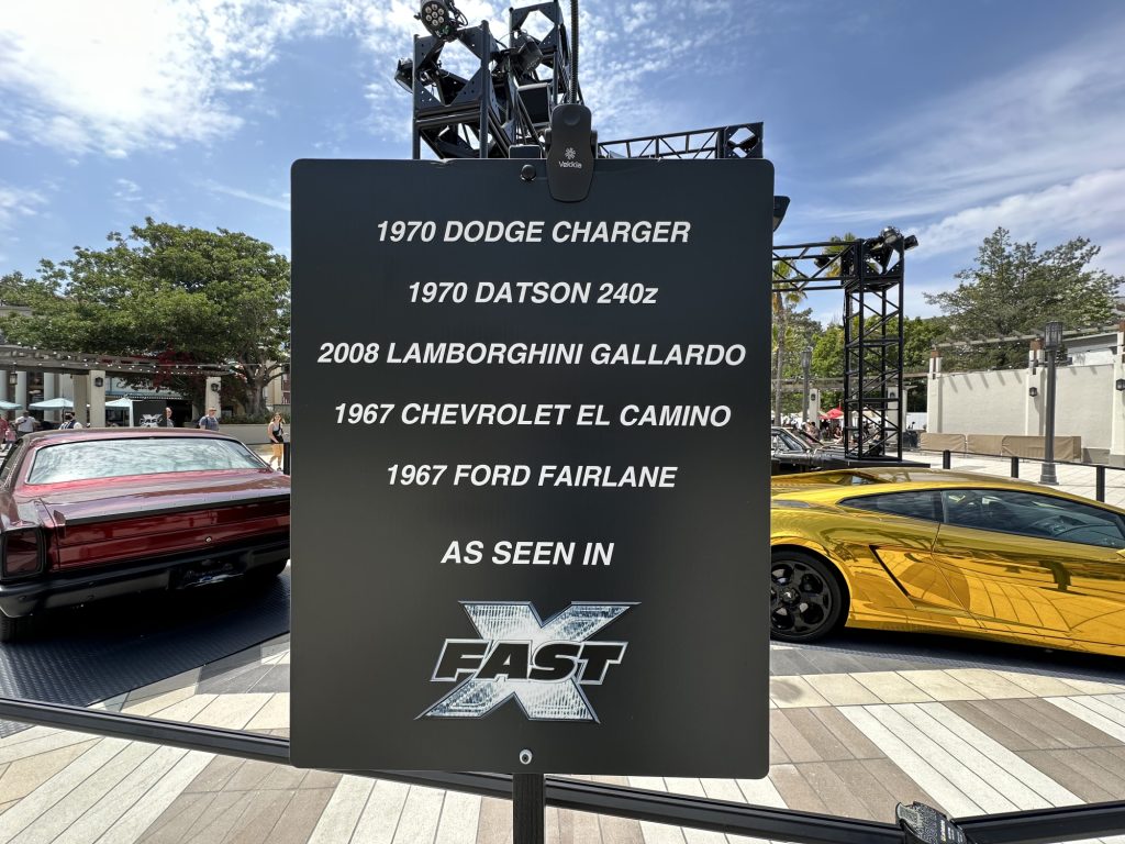 Fast X hype arrives at Universal Studios Hollywood and Universal ...