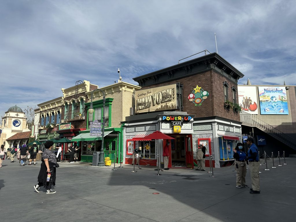 Power-Up Cafe soft opens at Universal Studios Hollywood; officially ...