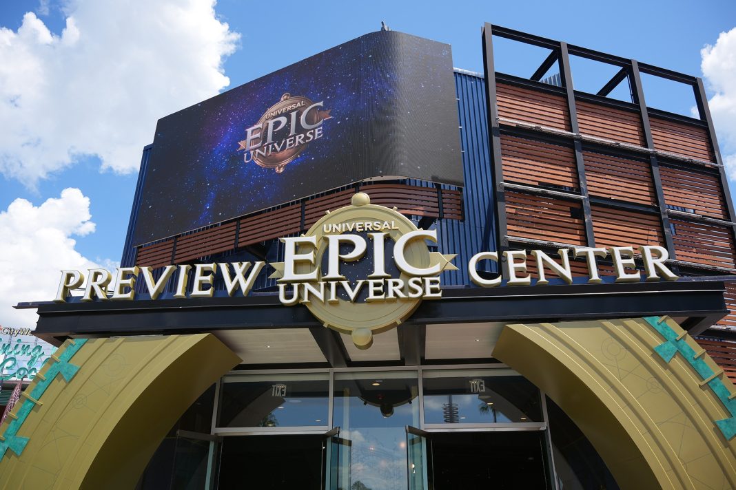 Previewing the Epic Universe Preview Center at CityWalk Orlando ...