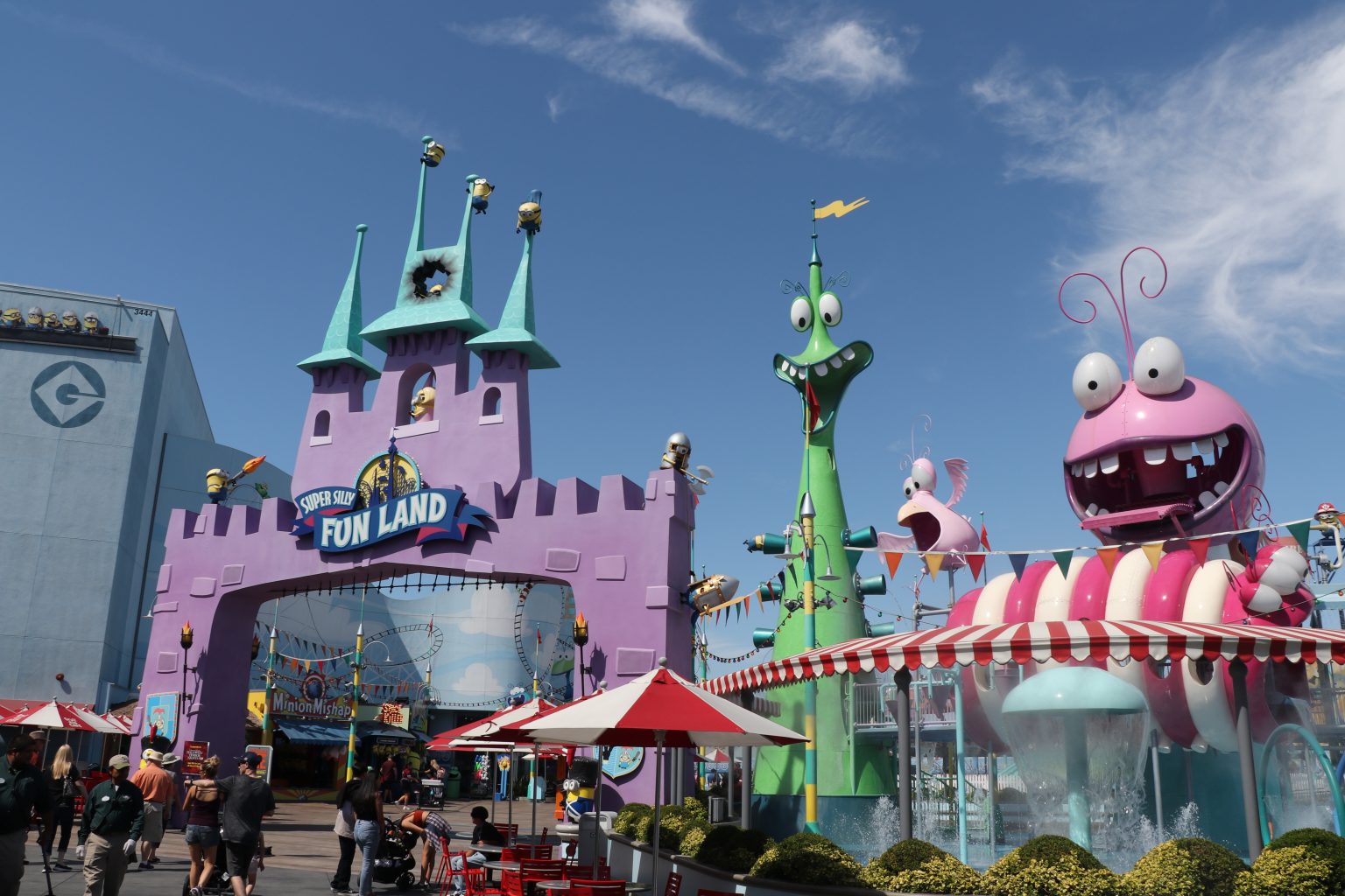 Super Silly Fun Land closed for refurbishment at Universal Studios ...