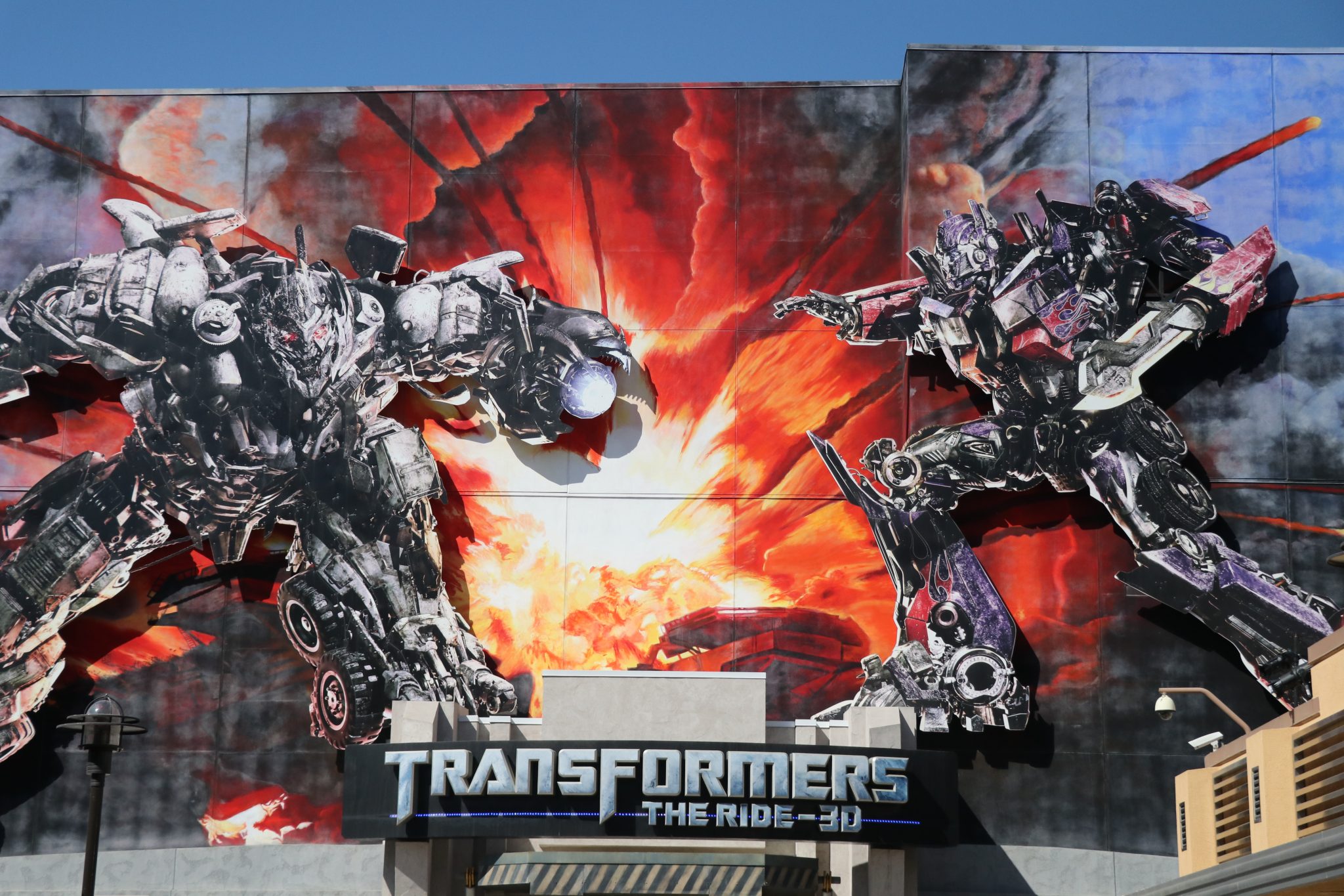 Transformers: The Ride 3D closed for refurbishment at Universal Studios ...