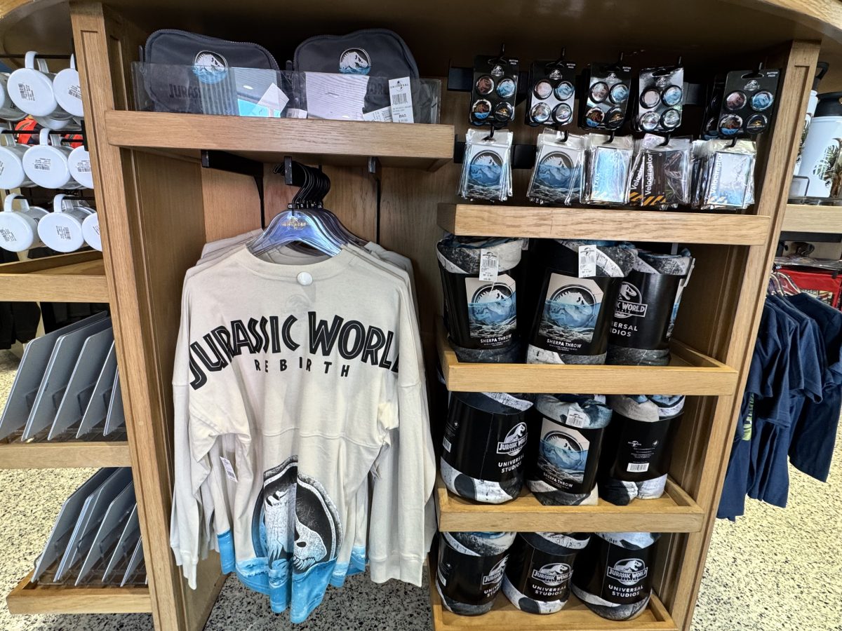 Jurassic World Rebirth merchandise arrives at Universal Orlando ...