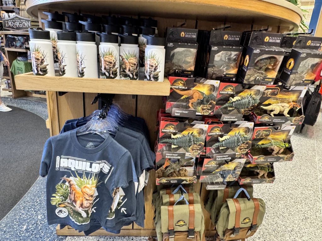 Jurassic World Rebirth merchandise arrives at Universal Orlando ...